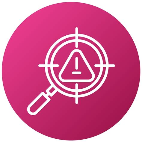 Premium Vector Vector Design Threat Detection Icon Style