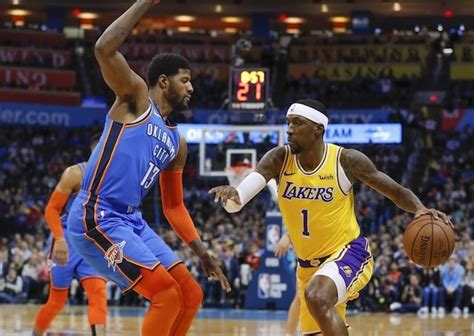 Lakers Vs Thunder Preview La Looks To Win Season Series In Oklahoma