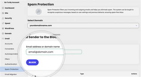 Spam Protection SiteGround Tutorials