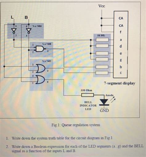Solved Write Down The System Truth Table For The Circuit