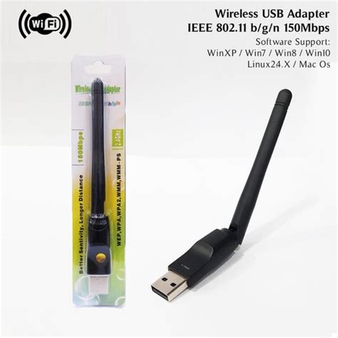 jual dongle wifi wireless usb adapter ieee 802 11 b g n 150mbps