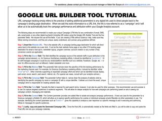 UTM Conventions Best Practices PPTX