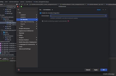 Golang Idea 配置代理提高go Get 下载的包的速度idea 配置go代理 Csdn博客