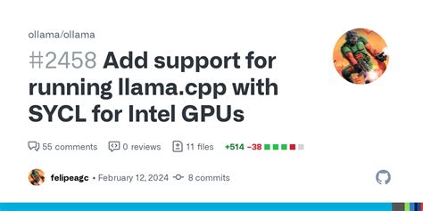 add support for running llama cpp with sycl for intel gpus by felipeagc · pull request 2458