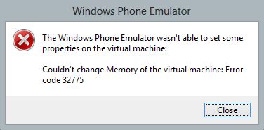 Daniel Ballinger S Fishofprey Windows Phone Emulator Issues In Visual Studio