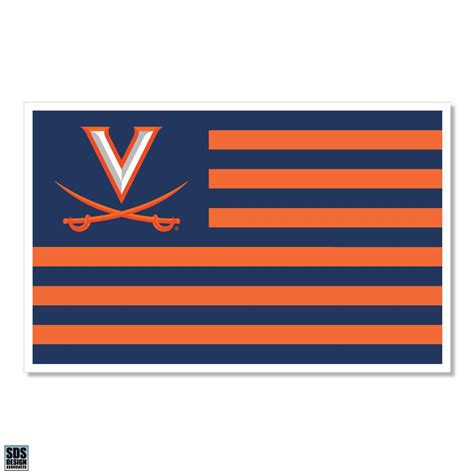 Uva Virginia Flag 2 Dizzler Alumni Hall
