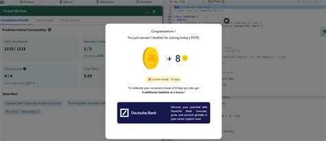 Ghaniket Rajput On Linkedin Geekstreak2024 Deutschebank