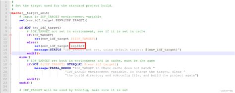 Esp32填坑之路espressif Ide中idf Target为空 Csdn博客