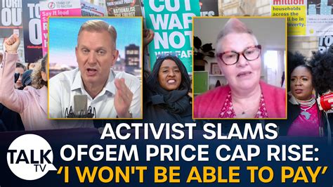 Dont Pay Activist Slams Ofgem Price Cap Rise I Wont Be Able To Pay