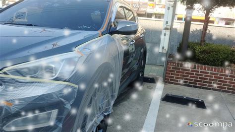 현대자동차 Dm싼타페 전면유리앞유리교체현대블루구포점 출장시공 Youtube