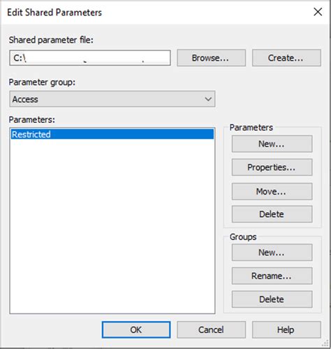 8 The Parameter Data Is Automatically Applied From The Shared Parameter Select Add To All