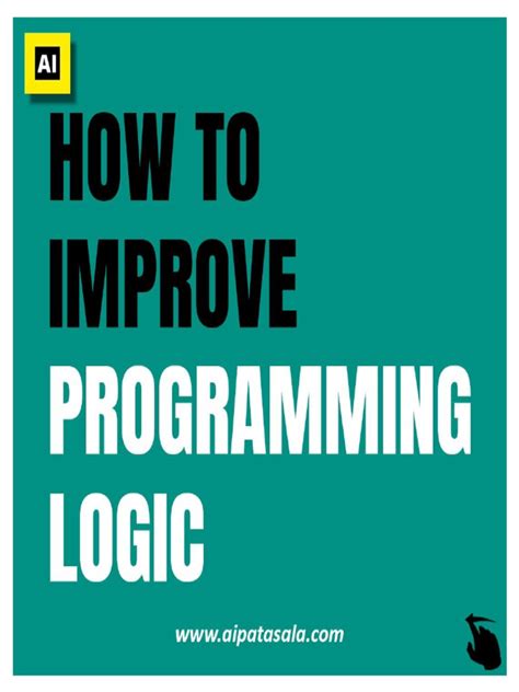 How To Improve Programming Logic Pdf