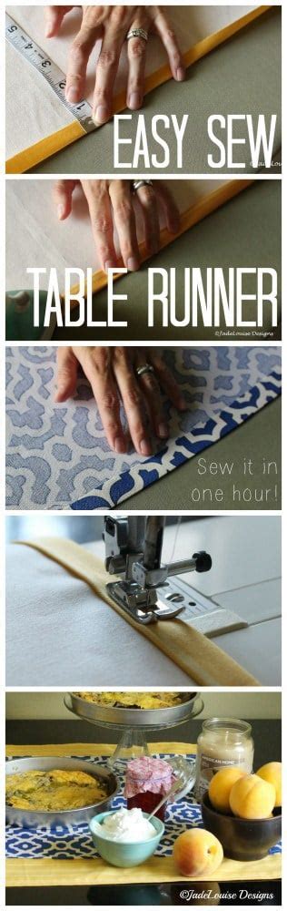 Easy Sew Table Runner For The Perfect Fall Party