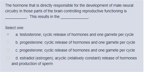Solved Match Each Phase Of Sex Anatomical Development With Chegg Com