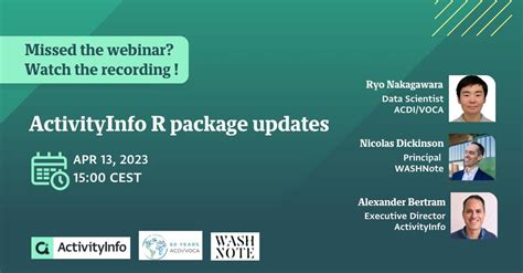Activityinfo On Linkedin Rlanguage Rprogramming Datascience Dataanalytics Data Rpackage