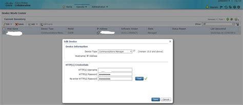 Cannot Use Prime Collaboration Assuarance 10 6 To Monitor Cucm Cluster Cisco Community