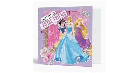 Disney Princess Snow White Cinderella Rapunzel Binder Zazzle