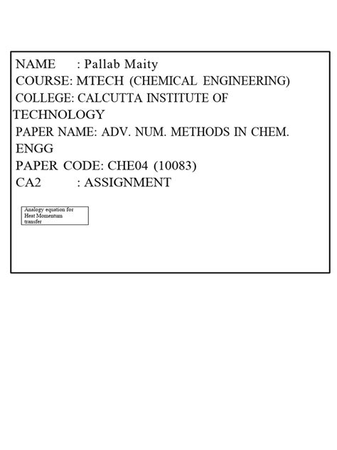 Ca 2 Advanced Numerical Method Selvaganapathy R Pdf Interpolation