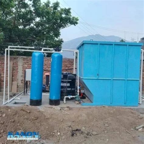 500 Lph 100 Kld Sewage Water Treatment Plant Commercial At ₹ 2500000
