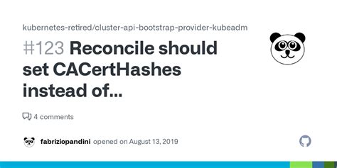Reconcile Should Set CACertHashes Instead Of UnsafeSkipCAVerification
