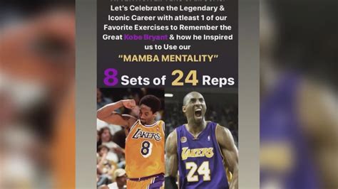 Local Gym Creates ‘mamba Mentality Workout Challenge In Honor Of Late