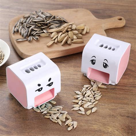 Badu Bg Електрическа белачка за семки от пъпеш Кухня Аксесоари за дома Слънчогледова машина за