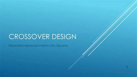 PPT Crossover Design PowerPoint Presentation Free Download ID