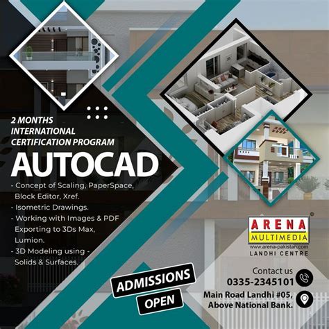 Autocad 2 Months Internatitional Certification Course