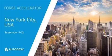 Autodesk Forge Accelerator In Nyc September 9 13 Between The Lines
