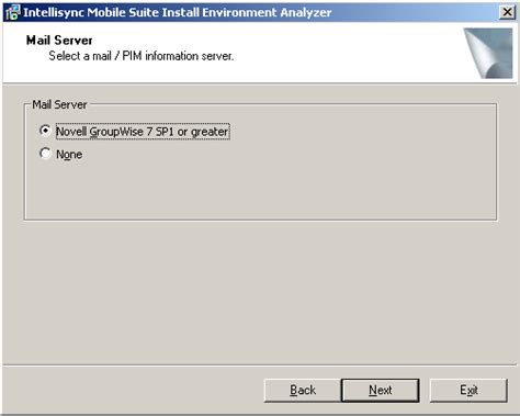 Novell Doc Groupwise Mobile Server 2 Getting Started Guide Installing Groupwise Mobile Server