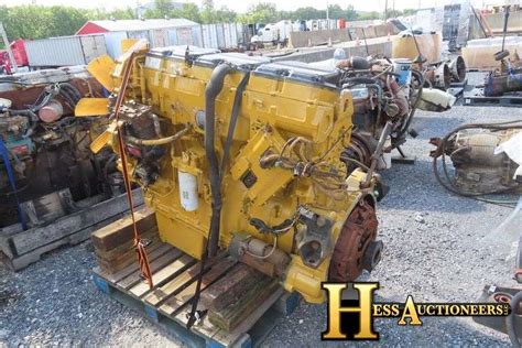 Cat C15 Engine Hess Auctioneers