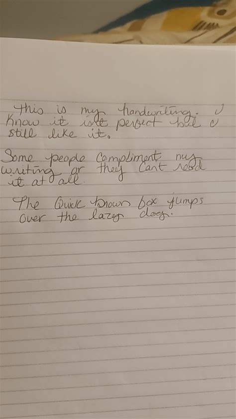 Does Anyone Else Write In A Cursive Print Rhandwriting