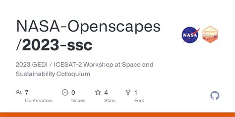 GitHub NASA Openscapes 2023 Ssc 2023 GEDI ICESAT 2 Workshop At Space And Sustainability