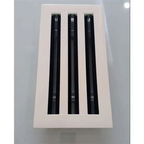 Polished Aluminium Slot Diffuser For Commercial Shape Rectangle At ₹ 650 Sq Ft In Greater Noida