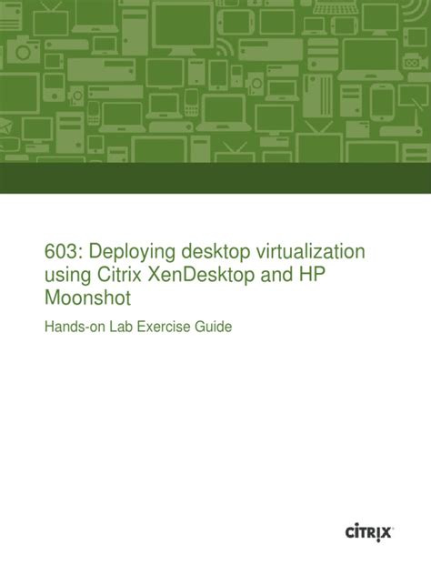 Citrix Synergy 2014 Learning Lab Deploying Desktop Virtualization
