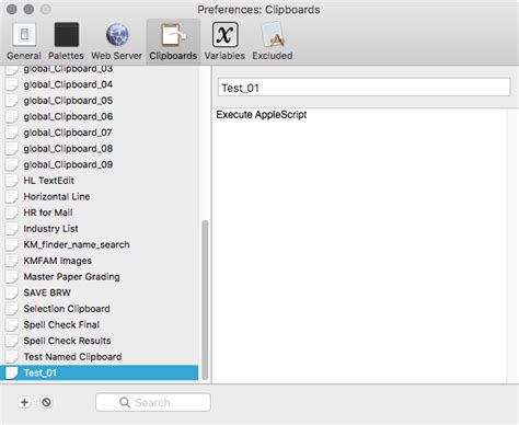 Clipboards Keyboard Maestro Wiki