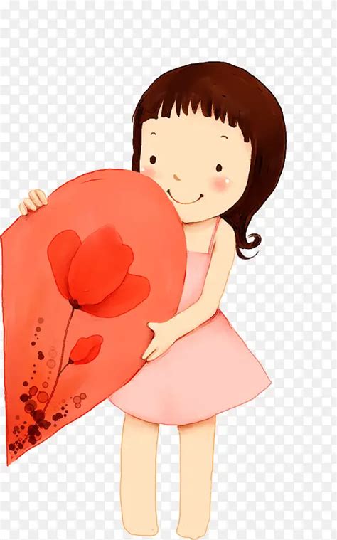 手绘女孩儿童插画png图片素材下载图片编号qkedxzdz 免抠素材网