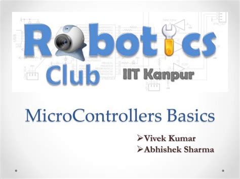 Microcontroller Basics