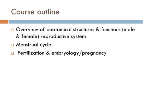 Solution Anatomy And Physiology Reproductive System Studypool
