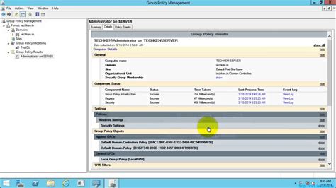 Group Policy Management Console In Windows Server 2012 R2 Youtube