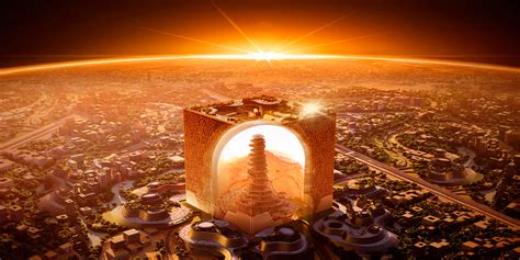 Гигантский небоскреб куб в Саудовской Аравии