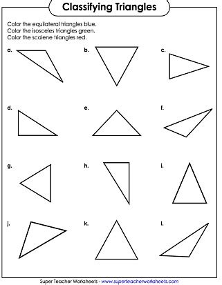 Types Of Triangle Worksheet Live Worksheets Worksheets Library