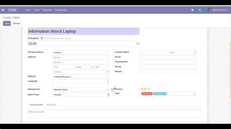 How To Create Task From Lead Odoo Apps Features Task Lead Odoo16 App Project