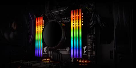 Gigabyte Stellt Aorus Ram Mit Rgb Dummy Modulen Vor
