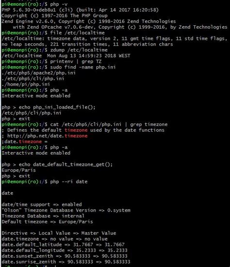 Wrong Datetimezone Shown In Adminserver Information Emoncms