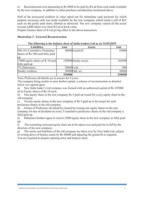 External Reconstruction And Internal Reconstruction Pdf