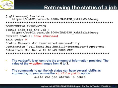 Glite Job Management Mario Reale Garr Ppt Download