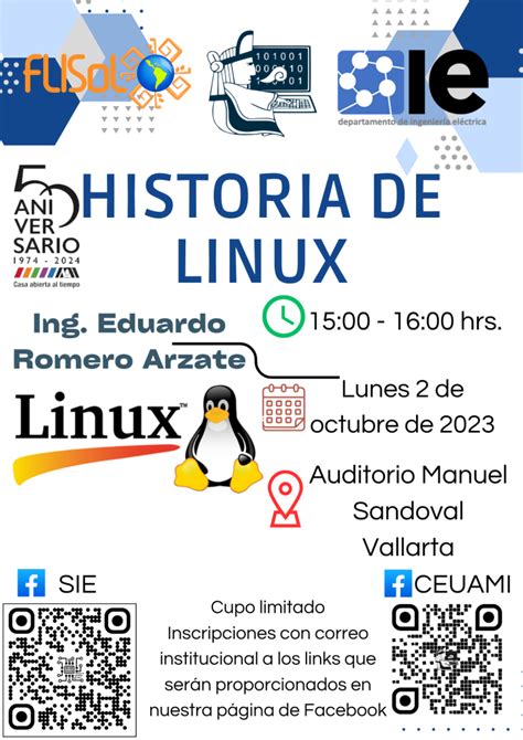 Historia De Linux Departamento De Ingenieria Electrica