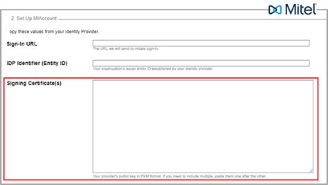 Tutorial Azure Active Directory Integration With Mitel Connect