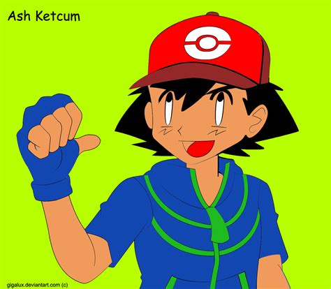 Ash Ketchum Color By Gigalux Pkmn On Deviantart